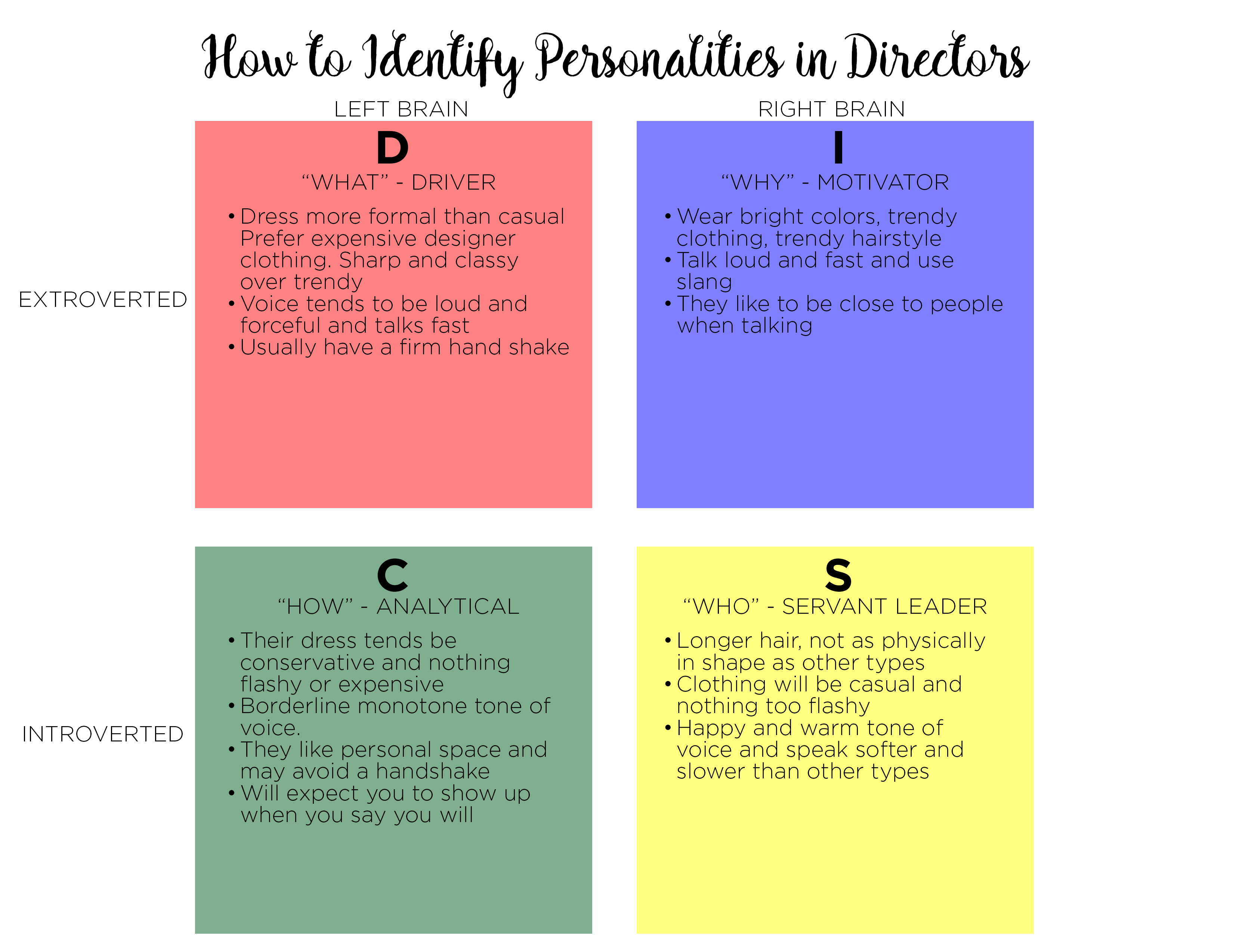DISC Personality Profiles Spoiled Rotten Photography