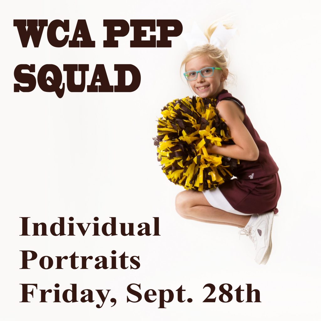 WCA Pep Squad Team and Individual Portraits - Fri. Sept 28th | Spoiled ...