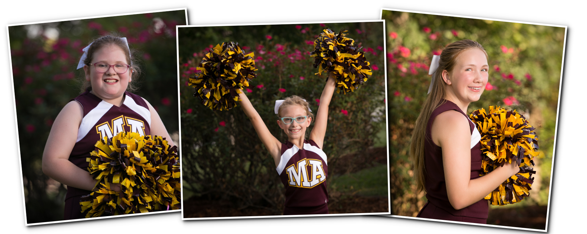 Madison Academy Cheer Youth Cheer Portraits - Spoiled Rotten Photography