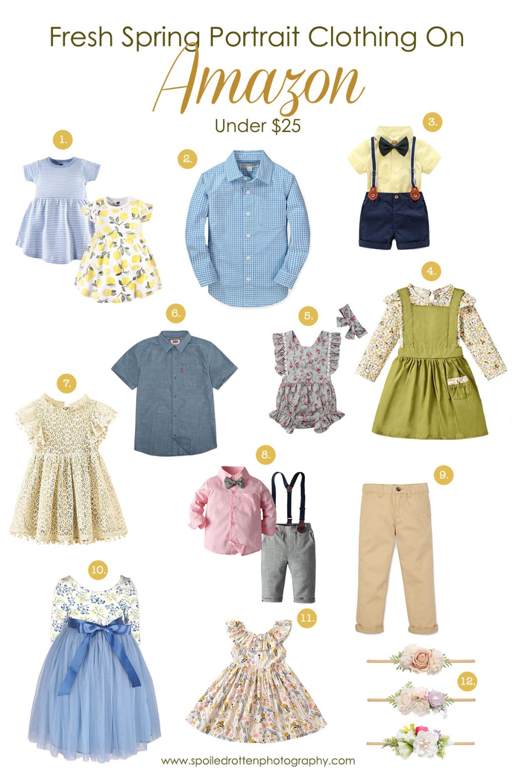 Fresh Spring Portrait Clothing | Spoiled Rotten Photography