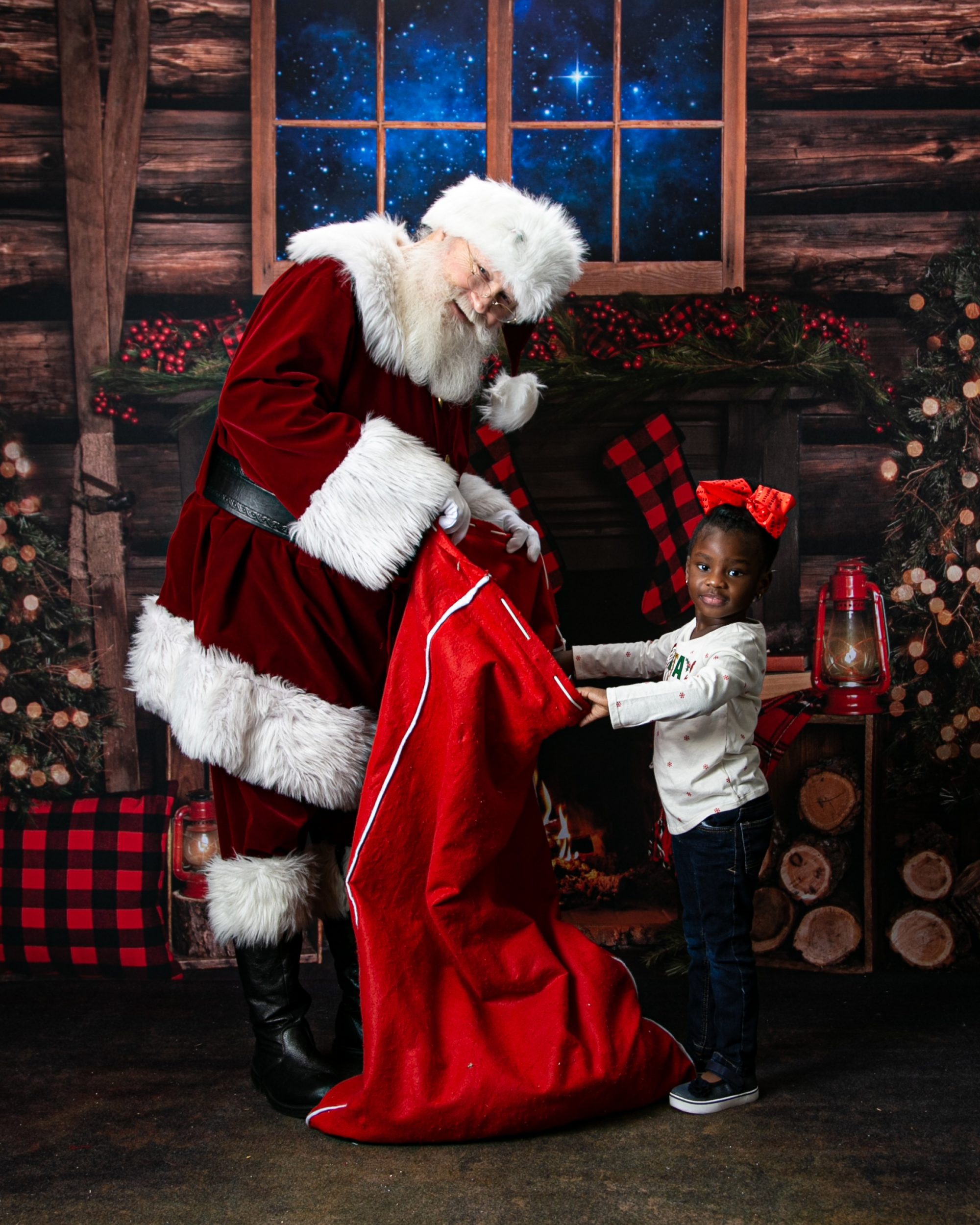 Trenholm Road UMC Preschool Santa Portraits | Spoiled Rotten Photography