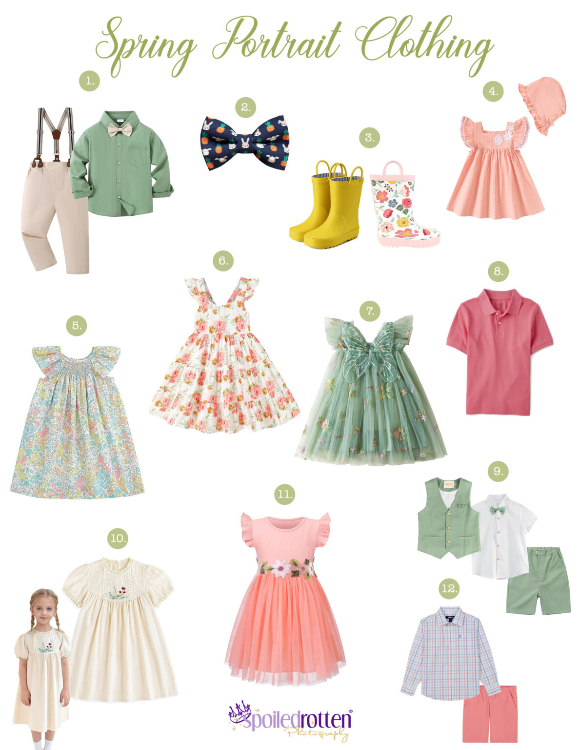 Spring 26 Samples: Giggles in the Garden | Spoiled Rotten Photography